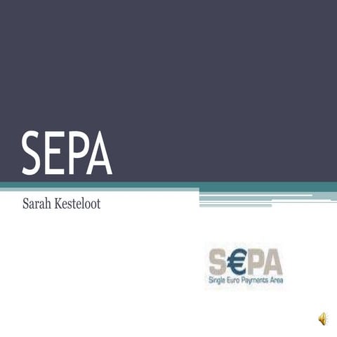 Presentatie SEPA | PPT