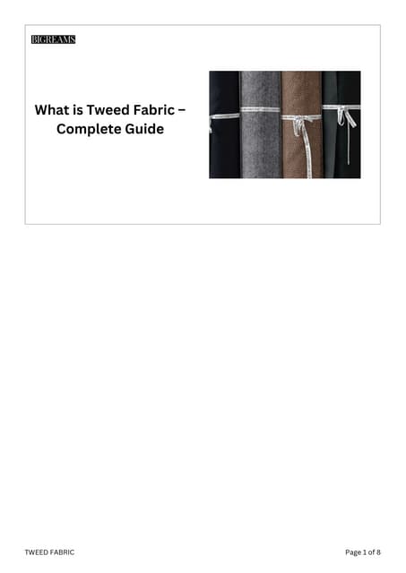 What is Herringbone Fabric .pdf