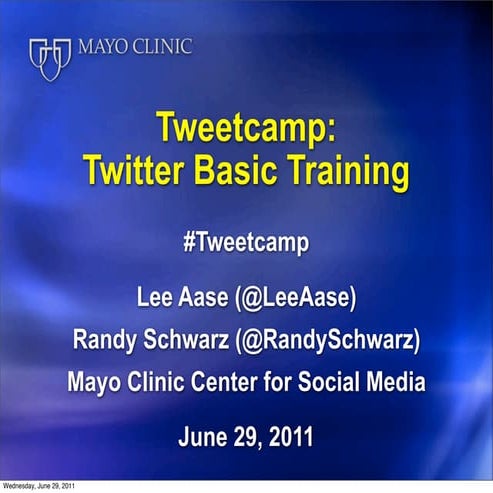 Tweetcamp VI | PPT
