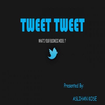 Tweet tweet | PPT