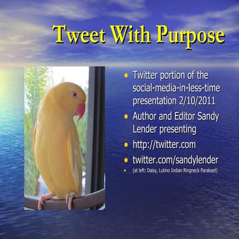 Writing for social media | PPTX