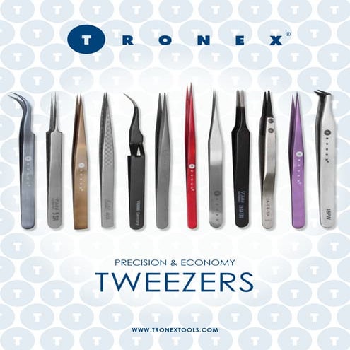 פינצטות TRONEX קטלוג 2018 | PDF