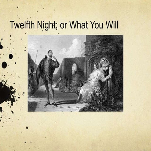 Twelfth Night | PPTX