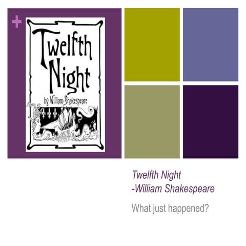 Twelfth Night Discussion | PPTX