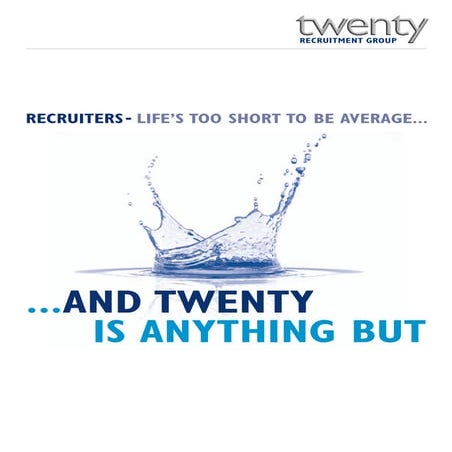 Twenty Recruitment Brochure | PDF