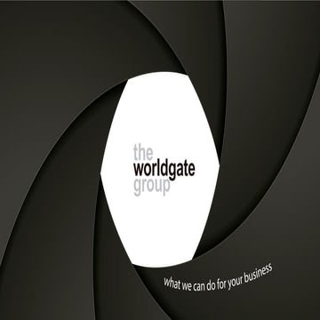 the worldgate group presentation | PPT