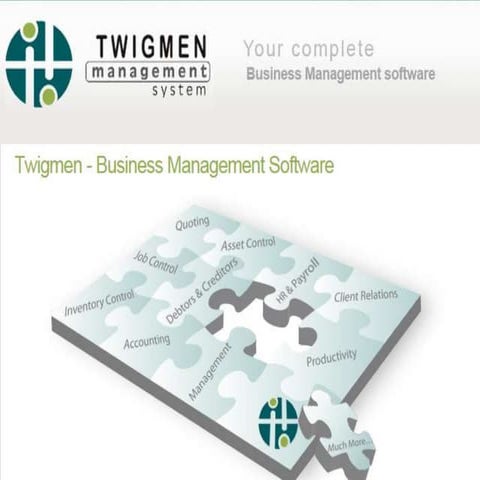 Twigmen Business Management Software | PPTX
