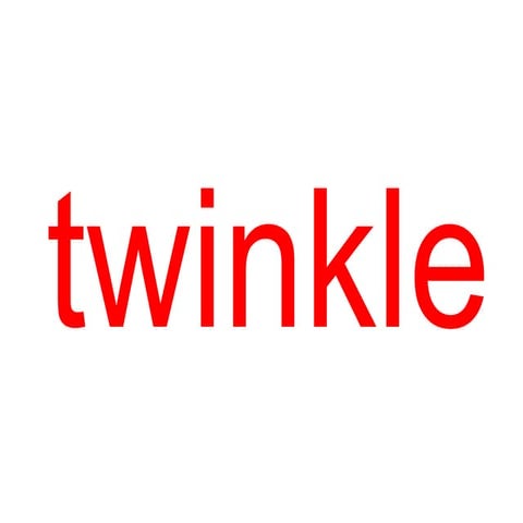 Twinkle | PPTX