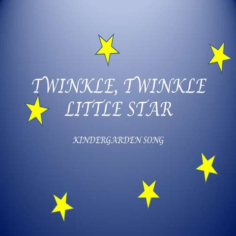 Twinkle, twinkle | PPTX