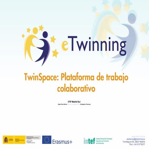 TwinSpace: Espacio de trabajo colaborativo | PPT