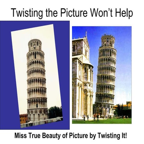 Twisting thepicturewonthelp | PPT