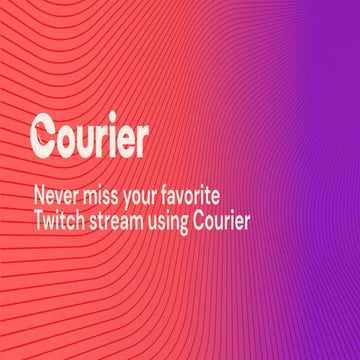 How To Send Twitch Notifications Using Courier | PDF