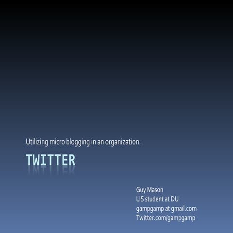 Twitter | PPT