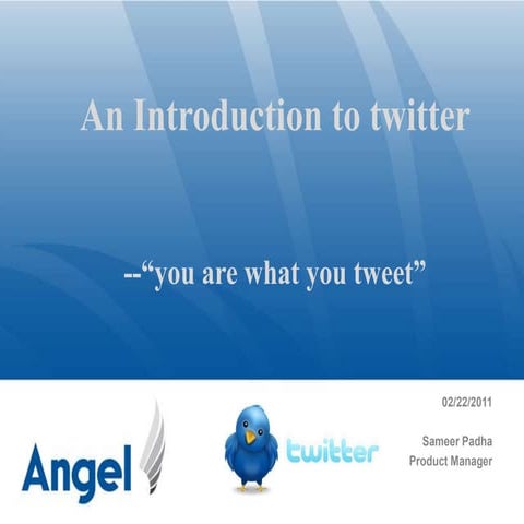 Twitter Intro | PPTX