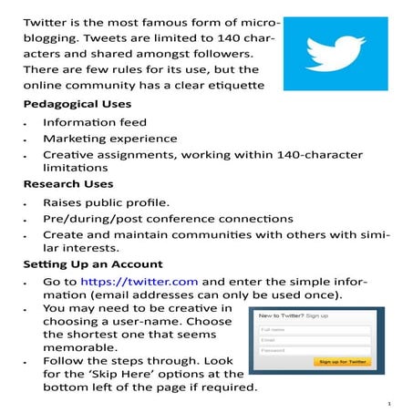 Twitter | PDF | Social Networking | Internet