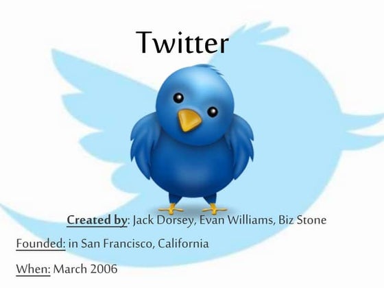 Twitter presentation | PPT