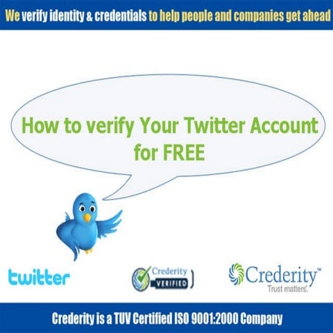 Twitter Account Verification | PPS