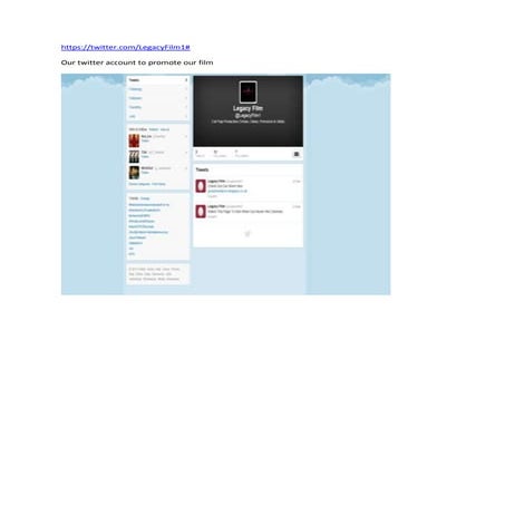 Twitter account | DOCX