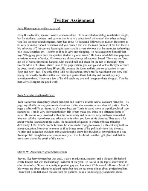 Ci 350 twitter | PDF