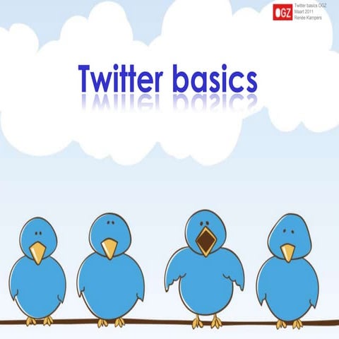 Twitter gebruiken | PPTX | Social Networking | Internet
