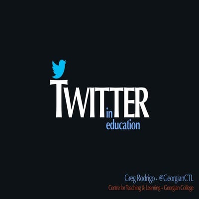 Twitter in Education | KEY | Web Development | Internet