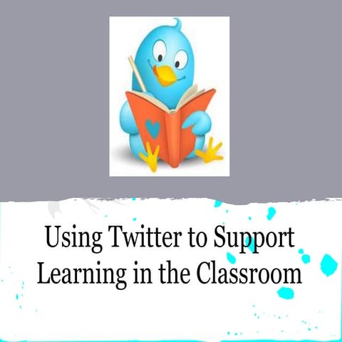 Twitter in the classroom | PPTX