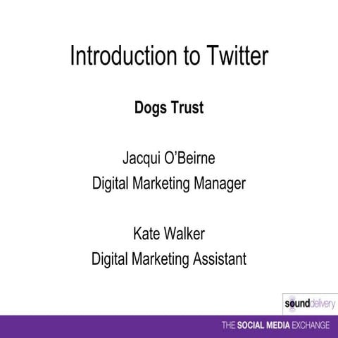 Twitter intro | PPT
