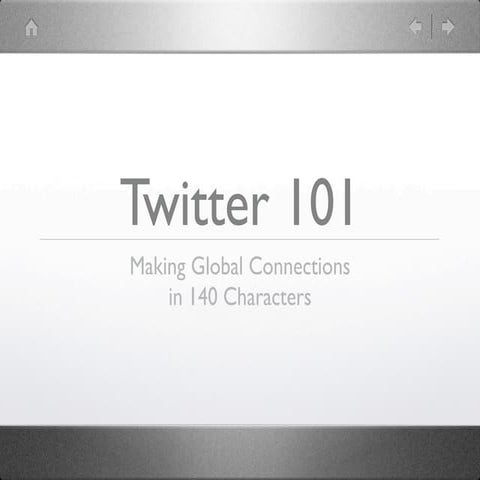 Global Vision Twitter Presentation | KEY