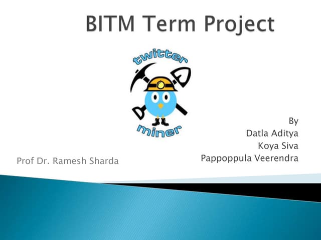 Twitter Mining And Sentiment Analysis Ppt