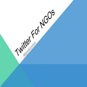 Twitter Presentation | PPT