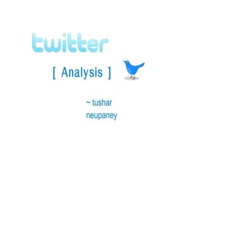 Twitter Presentation 080809 Odp