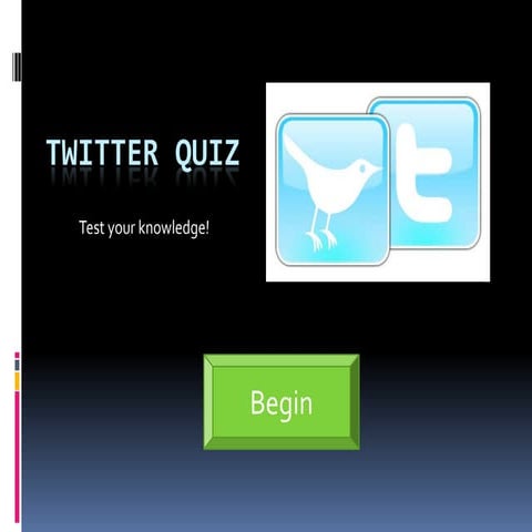 Twitter quiz | PPTX