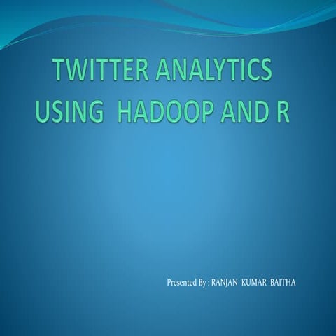 Twitter Sentiment Analysis Pptx