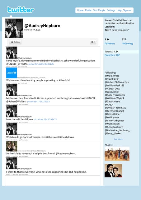 Twitter template - Haymitch example | PDF