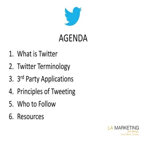 Twitter training | PPT