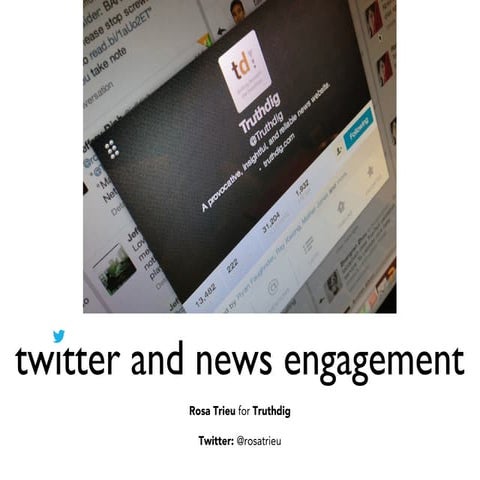 Introduction to twitter | PPTX