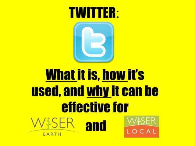 Twitter webinar | PPT Twitter webinar | PPT