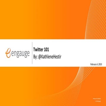 Twitter Brochure | PDF