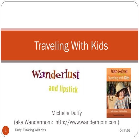 Traveling With Kids Presentation | PPT