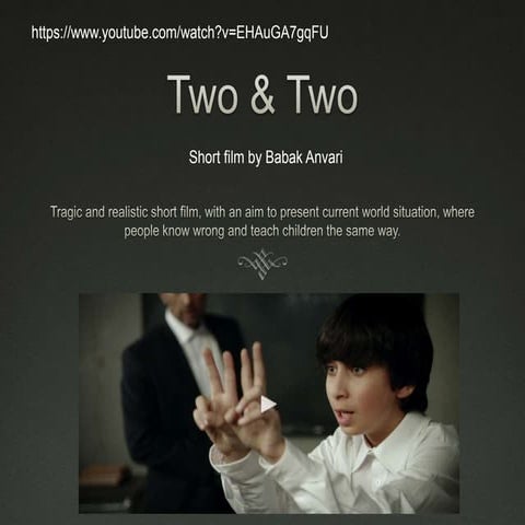 Two and Two- Film Analysis | PPTX