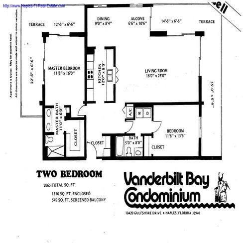 Two bedroom at vanderbilt bay condominium naples florida.text.marked ...