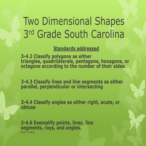 Two dimensional shapes power point | PPTX