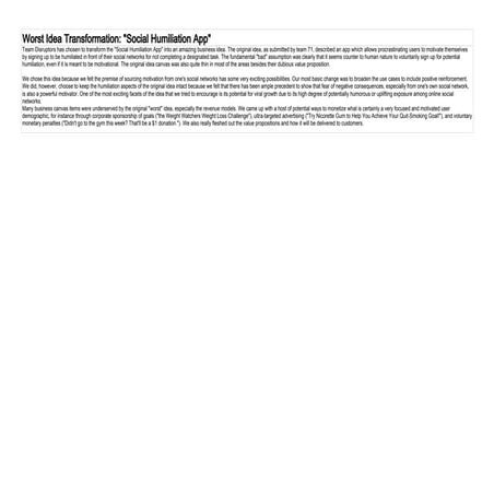 Two paragraph description from worst to-best | PDF