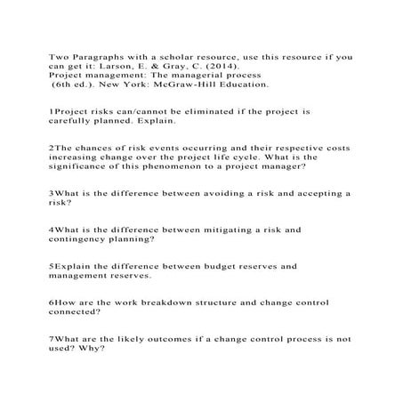 Two Paragraphs with a scholar resource, use this resource if you c.docx