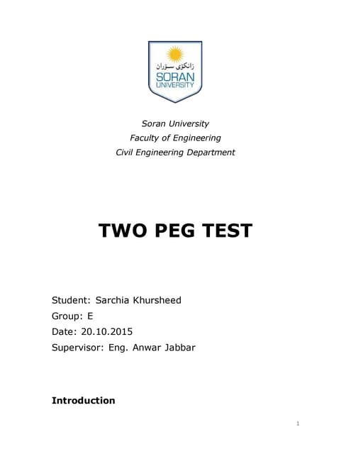 Profile and Cross-Section - Report | DOCX | Geography | Science
