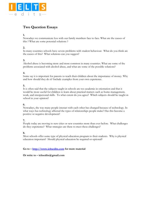 DirectionsThe exam consists of twelve short answer questions and.docx