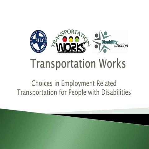 Transportation Works | PPTX