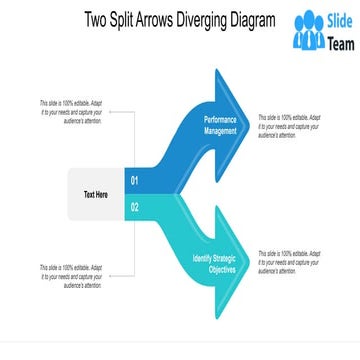 Two split arrows diverging diagram | PDF