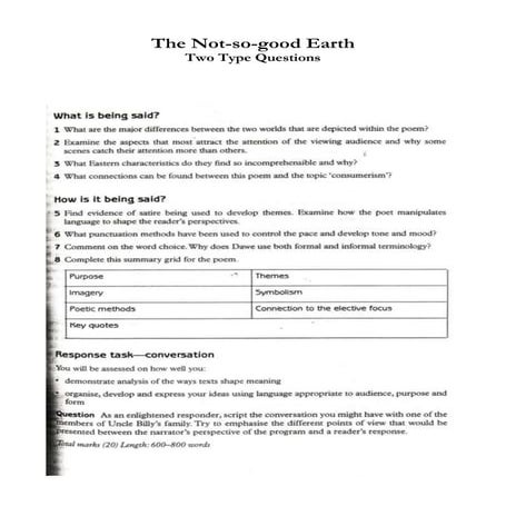 Two stage activity | DOCX