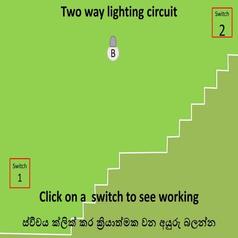 Two way lighting circuit | PPTX